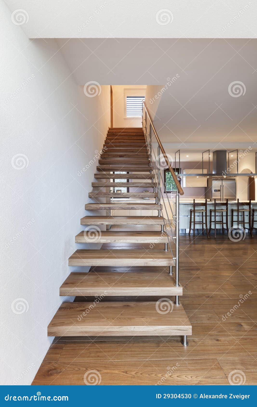 Staircase view, interior stock photo. Image of room, perspective - 29304530