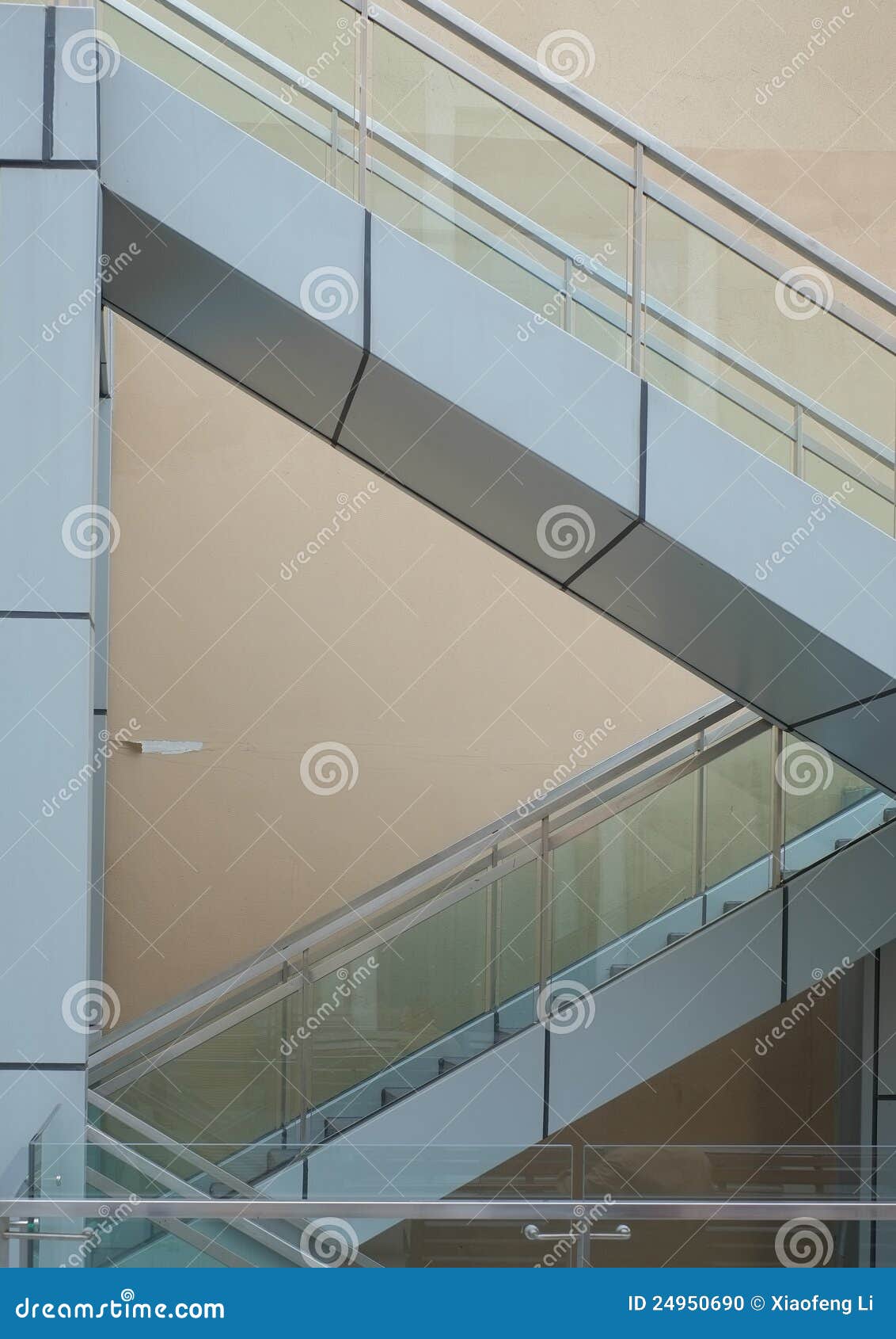 Staircases Forming Triangles Stock Photo - Image of details, lines ...