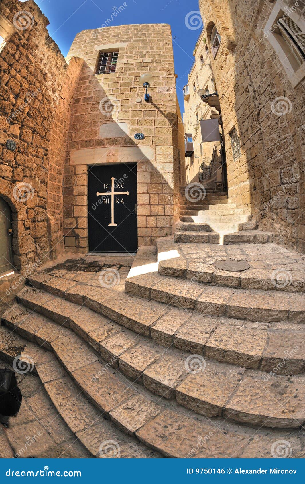 Staircases of Jaffa stock photo. Image of store, handrail - 9750146