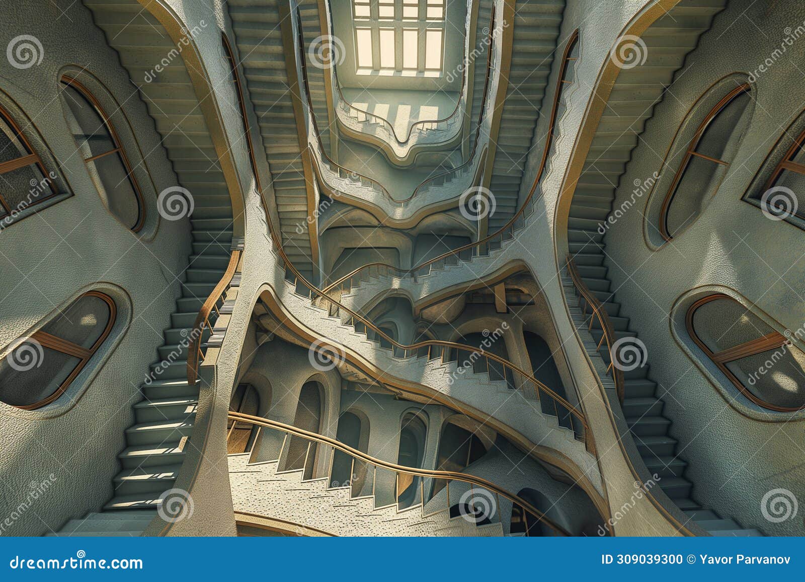 The Collage Intertwines Impossible Geometries and Optical Illusions, AI ...