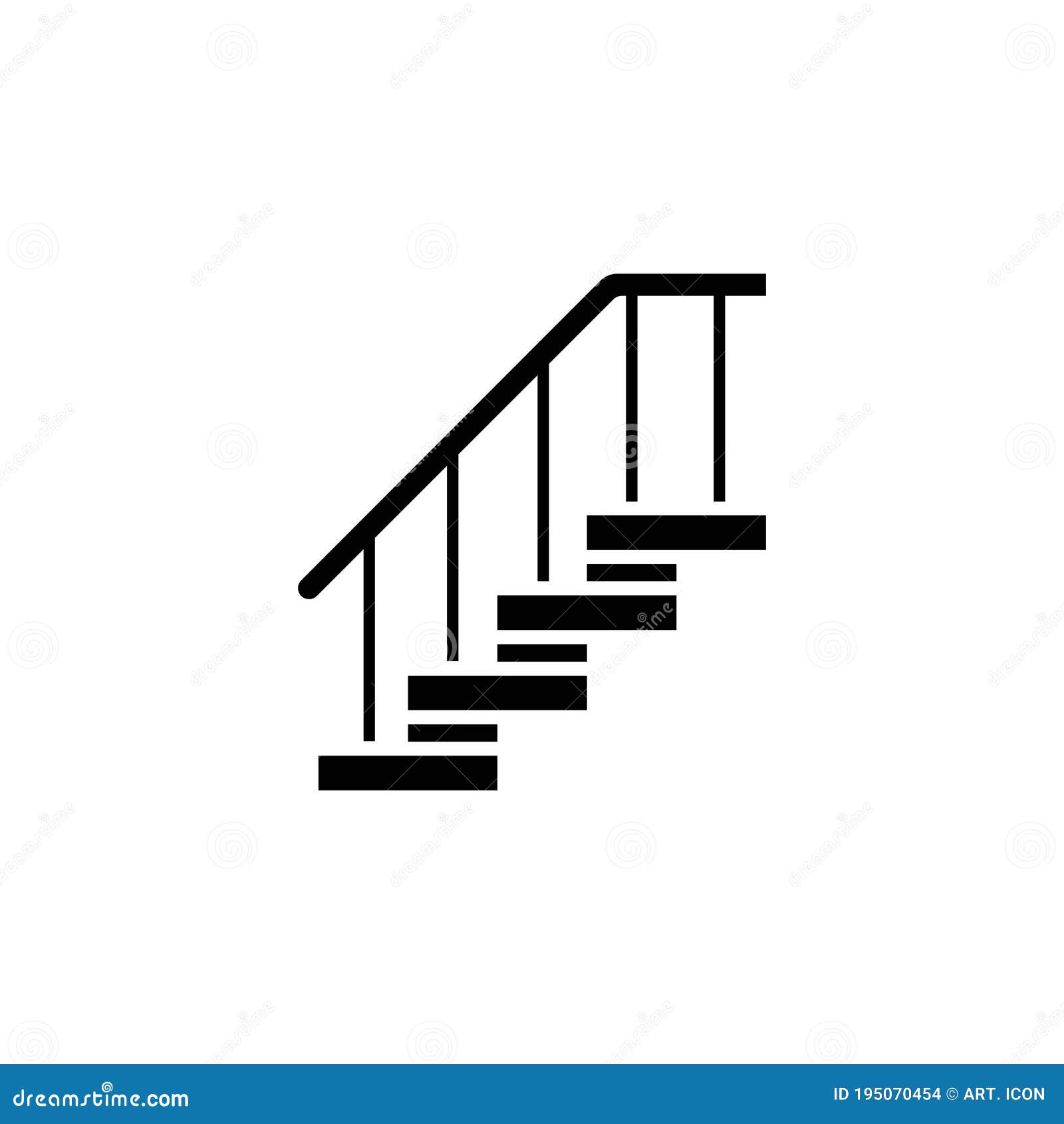 Stairs Up Vector Icon. Up, Down ,step, Top Symbol. Arrow, Ladder ...