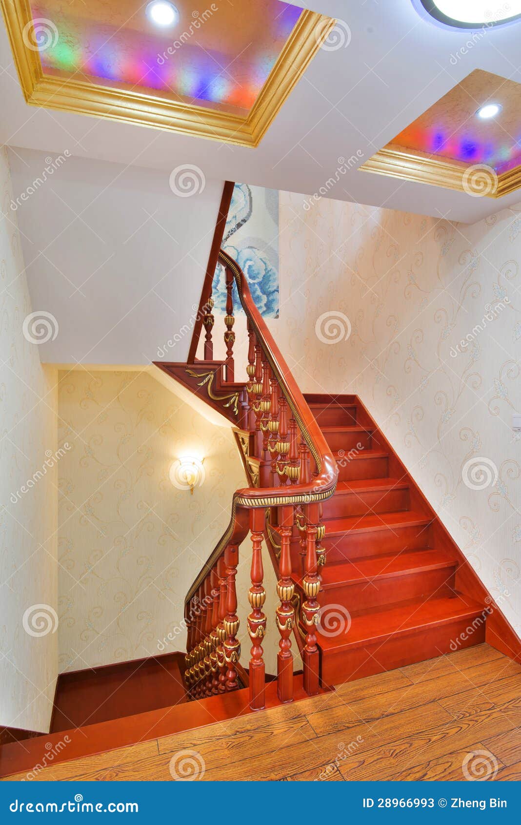 Stairs stock image. Image of home, real, stairs, living - 28966993