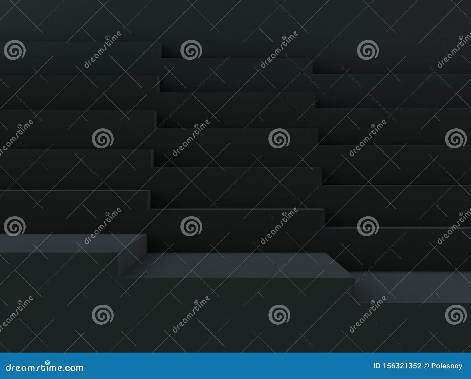 Stairs. Abstract Steps. Granite Stairs. Wide Stone Stairs. 3D Stock ...