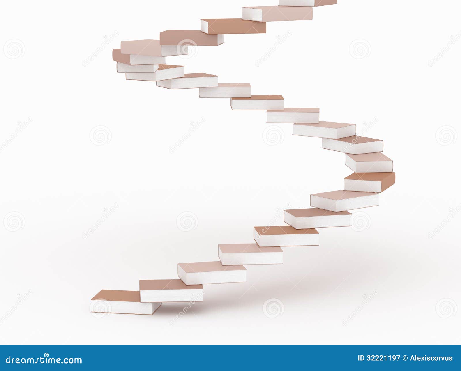Stairs of books stock illustration. Illustration of page - 32221197