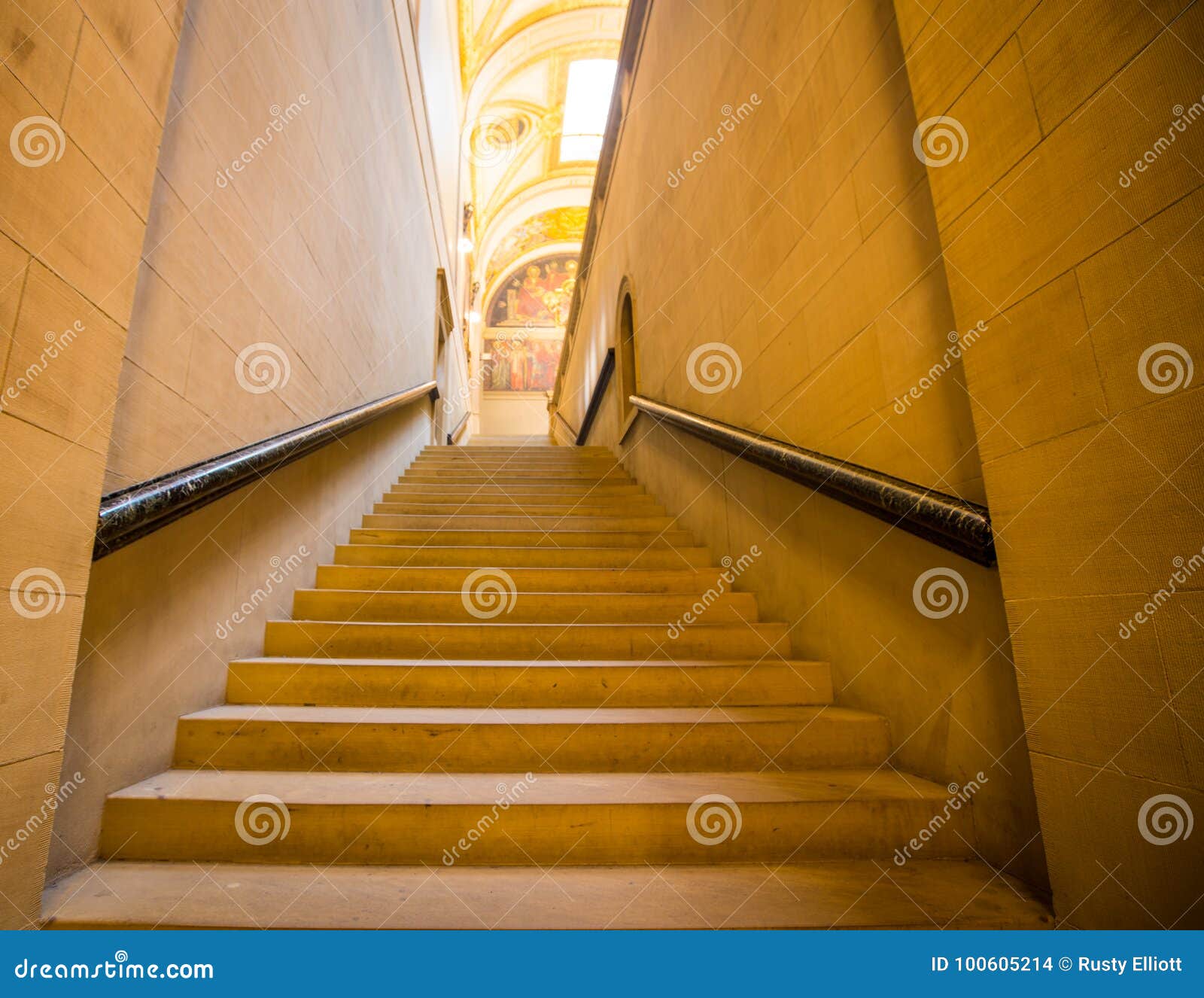 Stairs Boston Public Library Editorial Stock Image - Image of ...