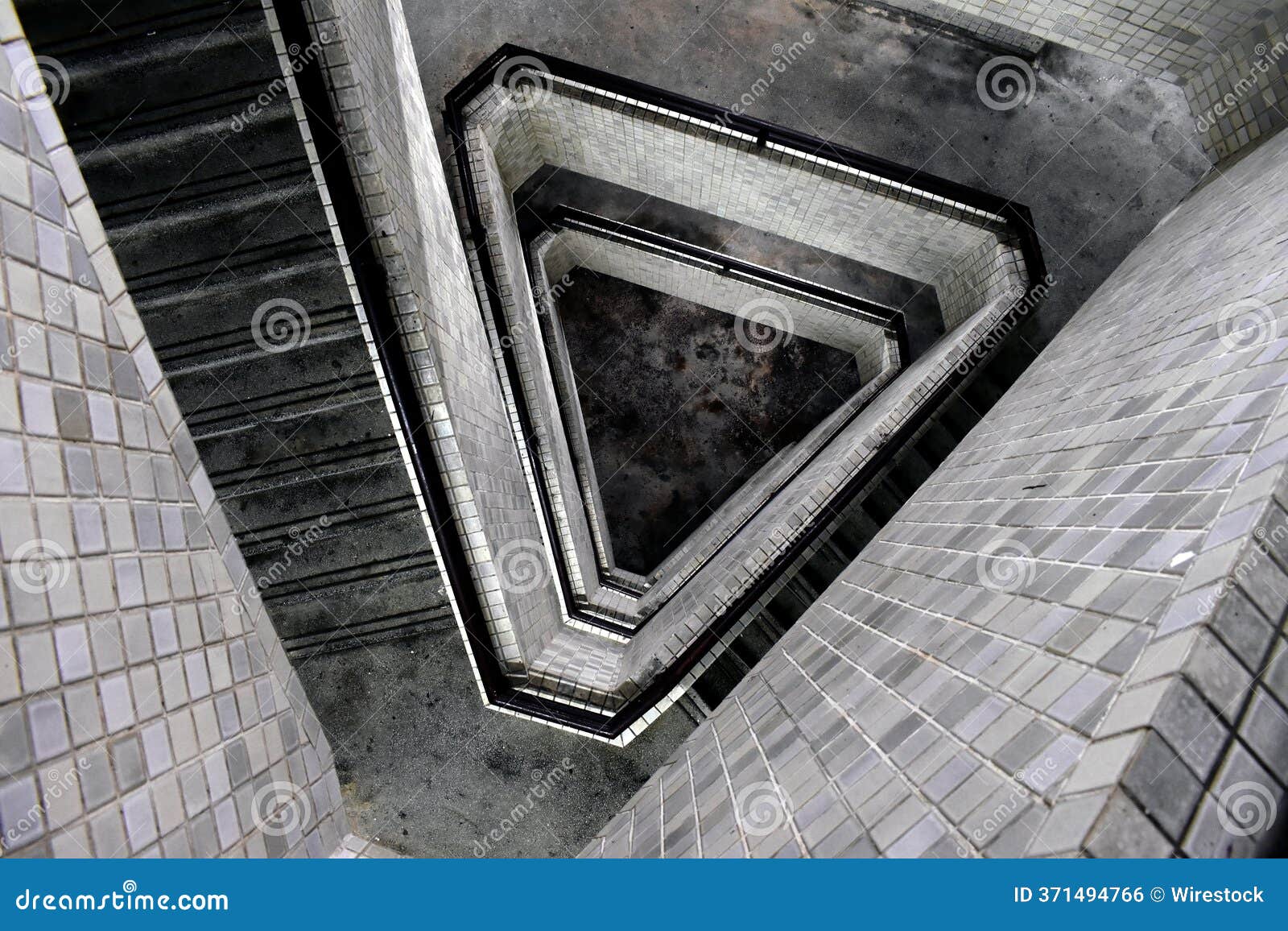 Stairs Triangle Shape Photography Background Royalty-Free Stock Image ...