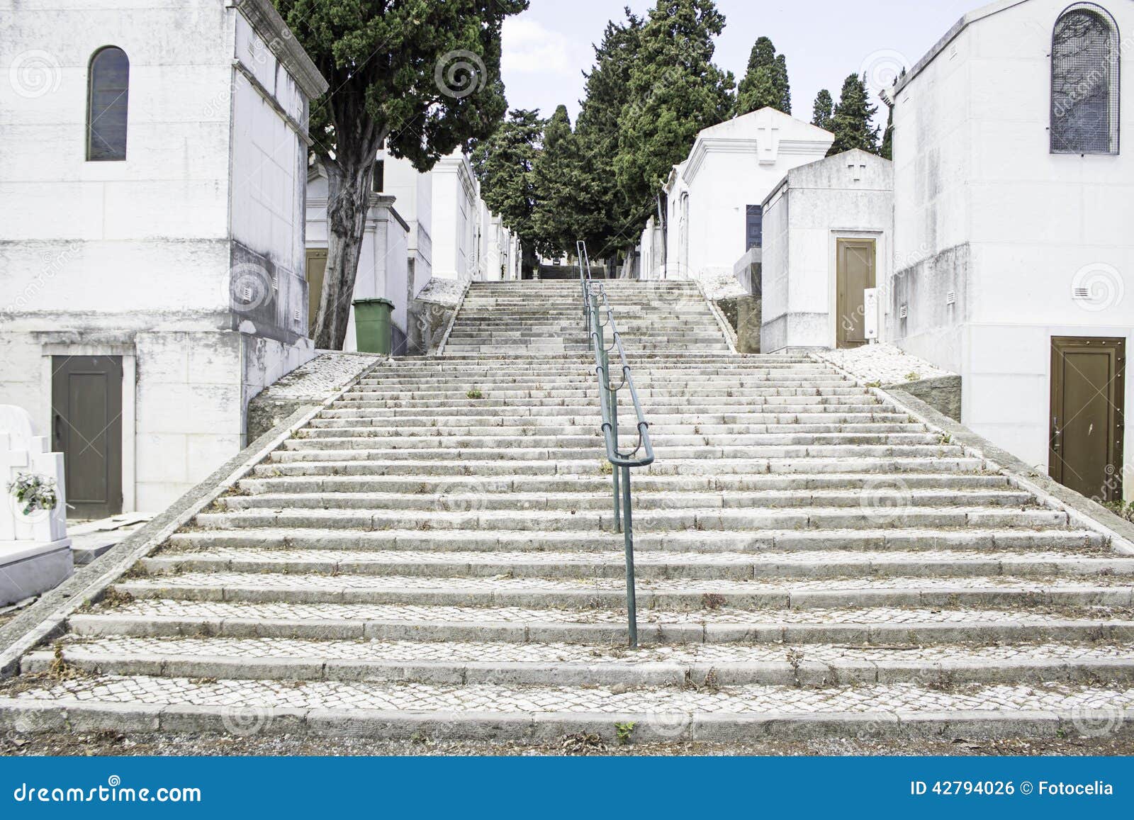 Stairs in cemetery stock photo. Image of expression, background - 42794026