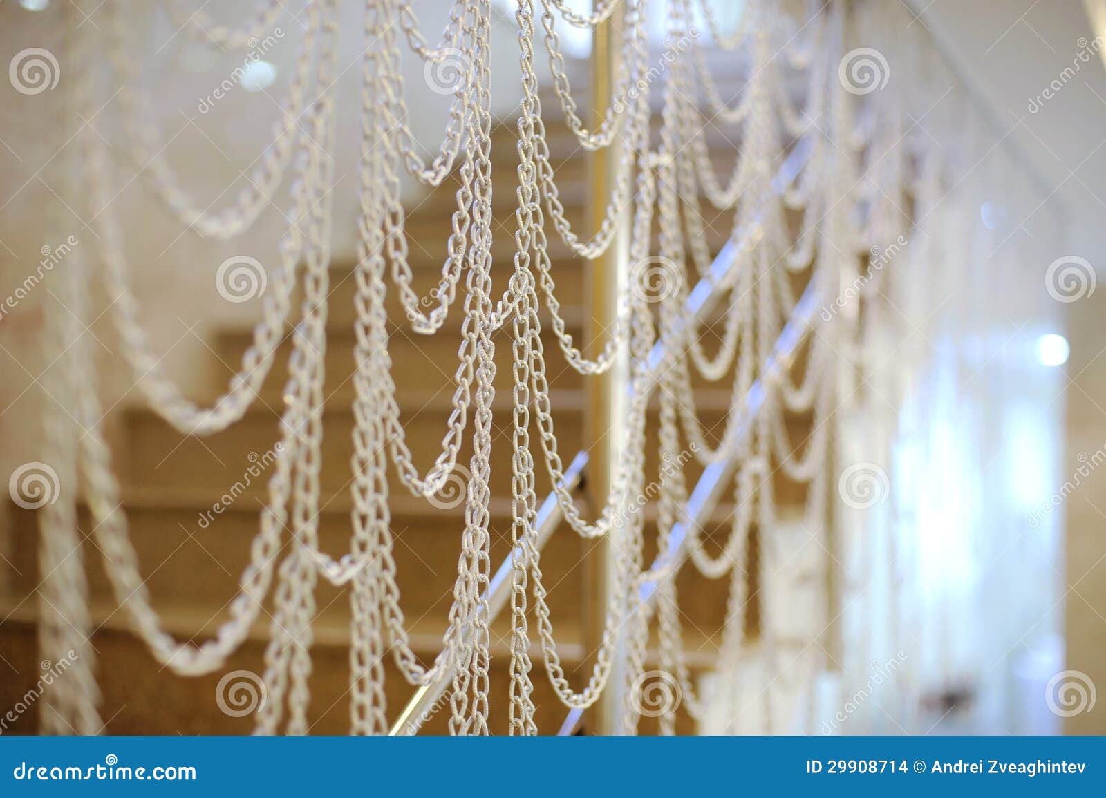 Chain Decoration stock photo. Image of gift, place, arranging - 29908714