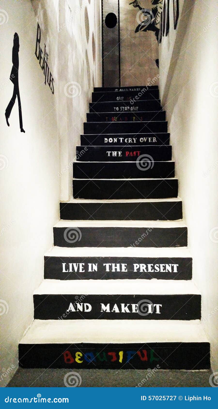Stairs with Decoration Wording Editorial Photography - Image of house ...
