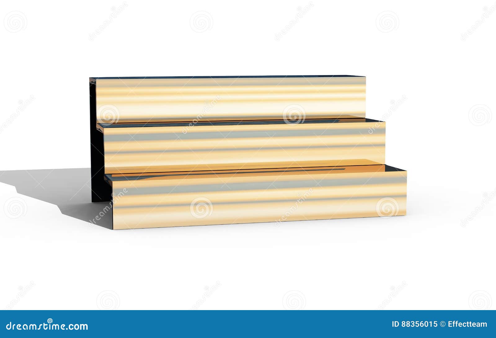 Stairs of display stand stock illustration. Illustration of plexiglass ...