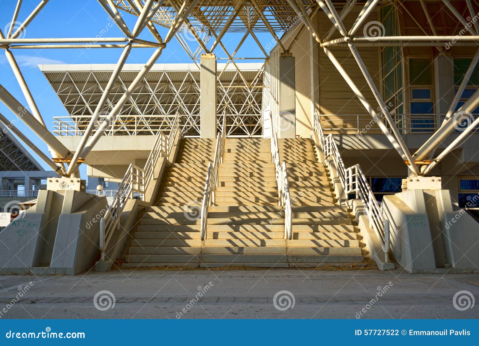 Stairs and entrance stock photo. Image of shadows, modernity - 57727522