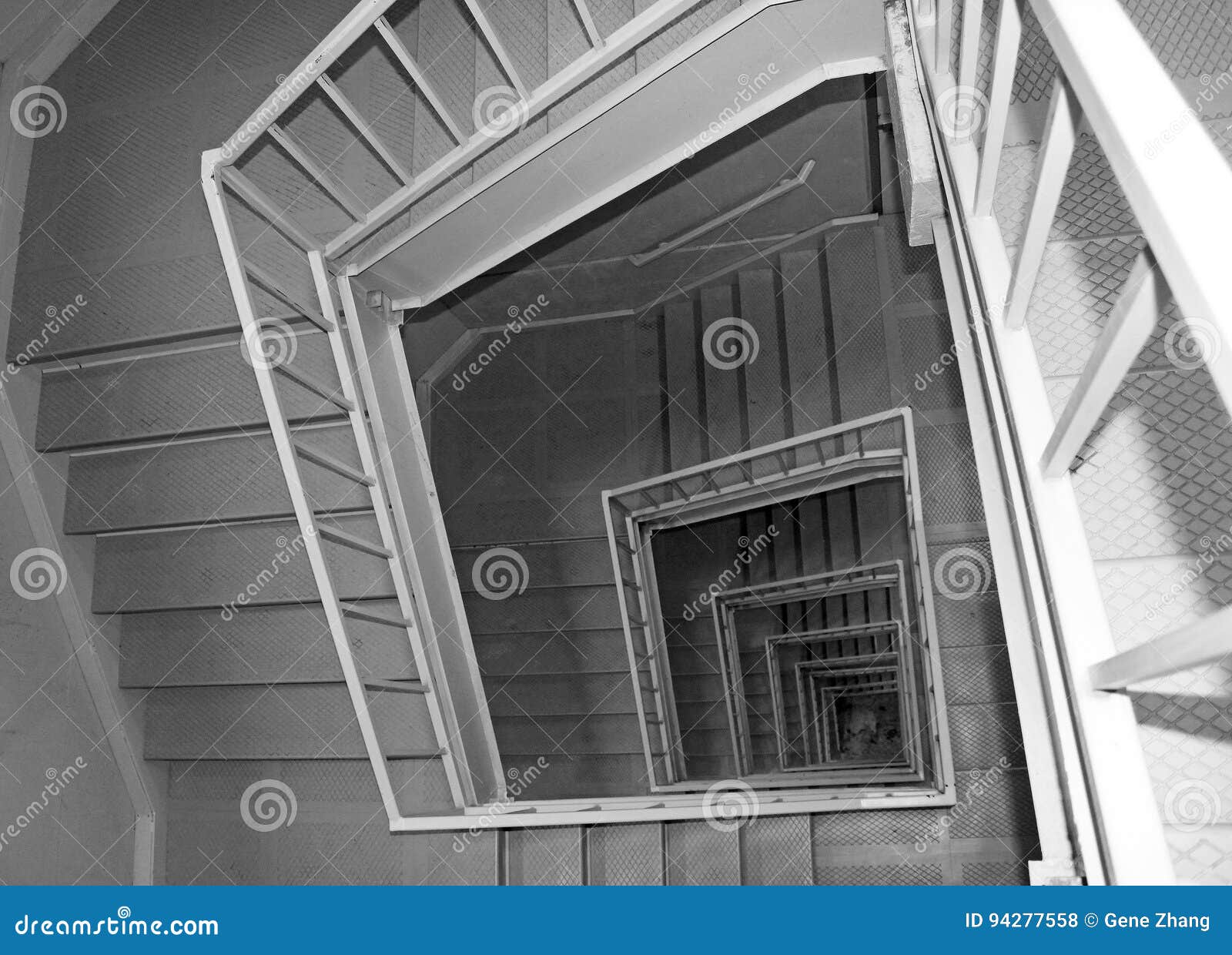 Stairs, Geisel Library, UCSD, California Stock Photo - Image of park ...