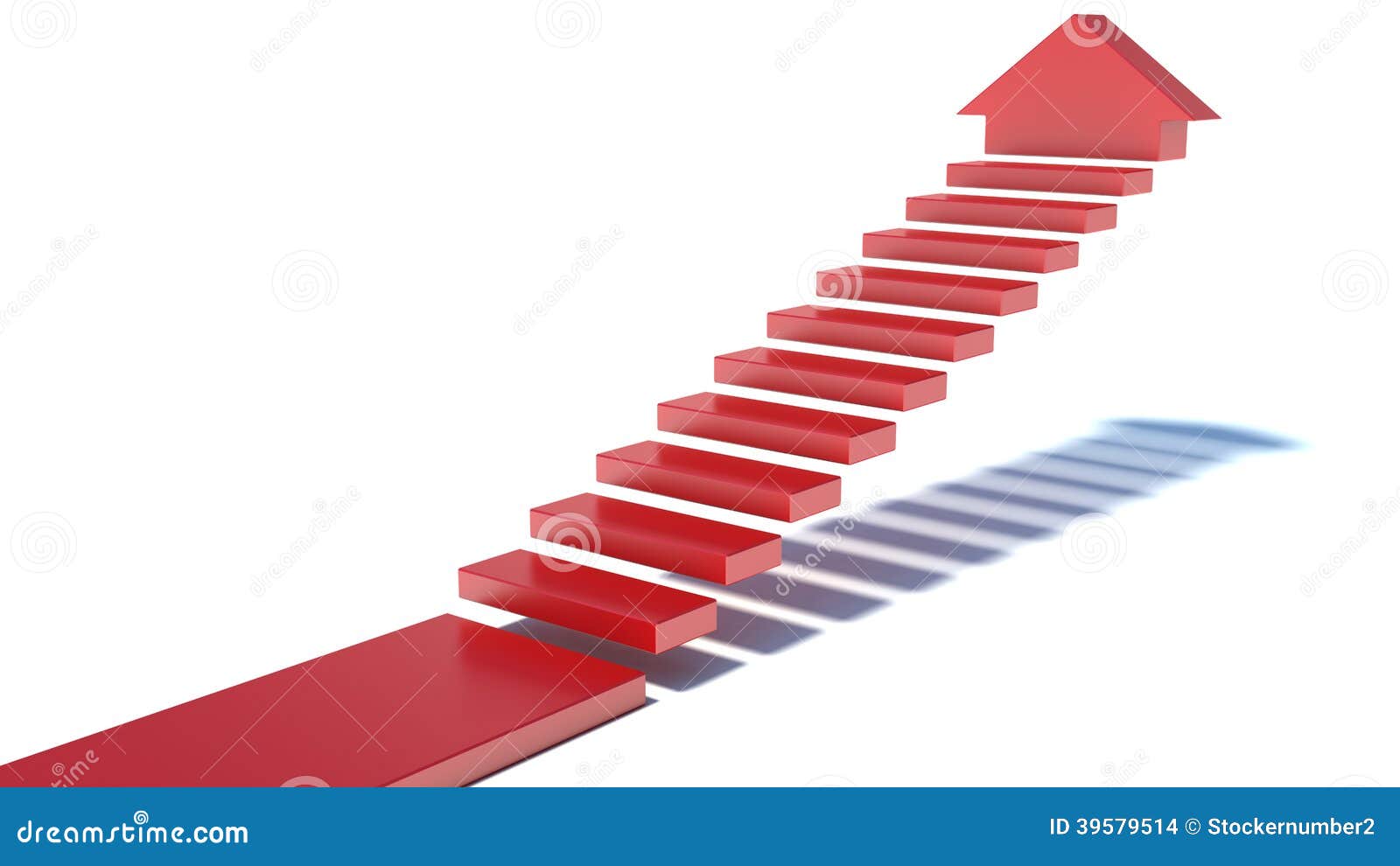 Stairs going upward stock illustration. Illustration of forward - 39579514