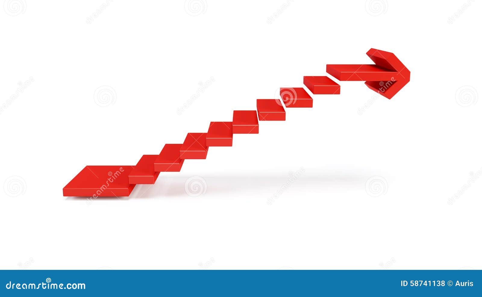 Stairs going upward stock illustration. Illustration of abstract - 58741138