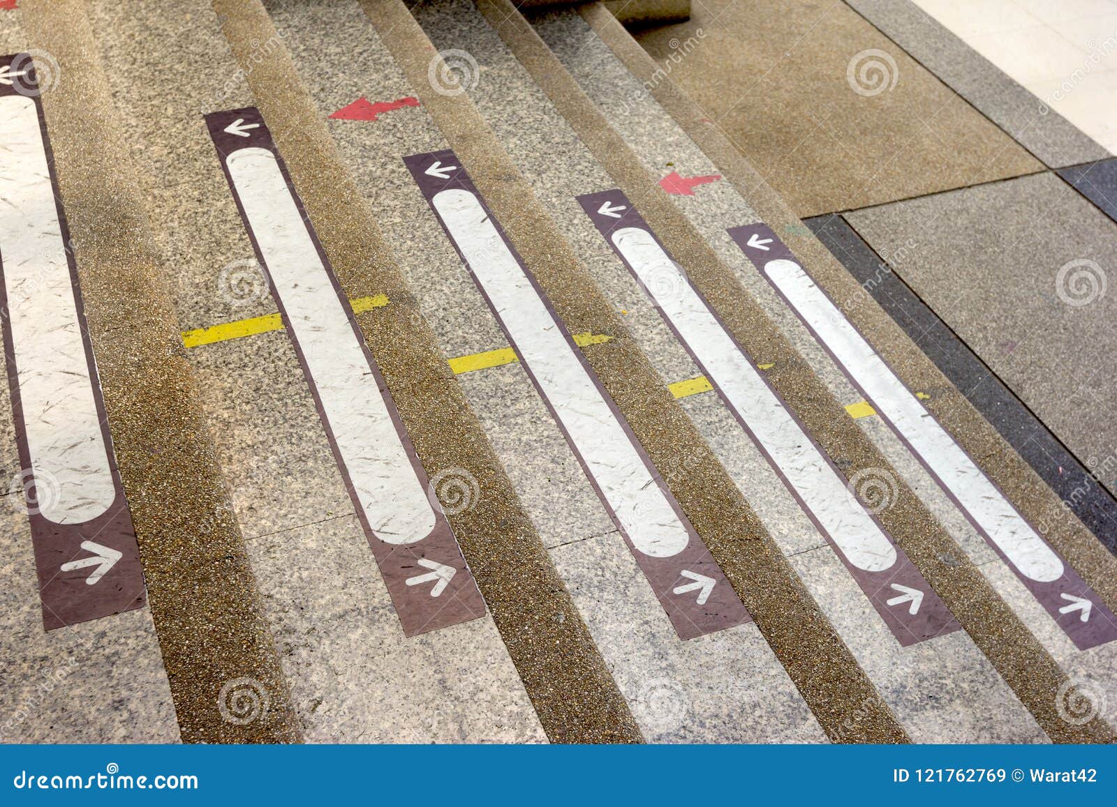 Stairs from Ground Floor Upward with Empty Space for Message Stock ...