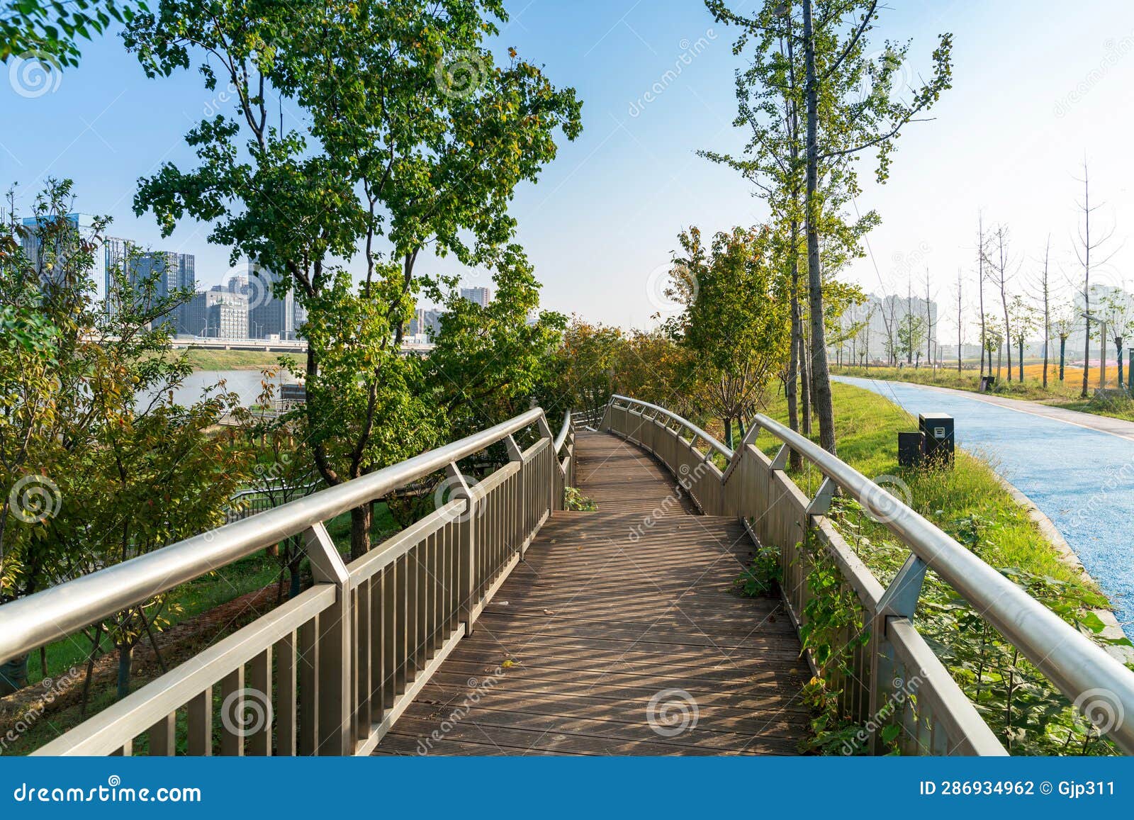Stairs with Handrails on Both Sides Stock Photo - Image of outdoor ...