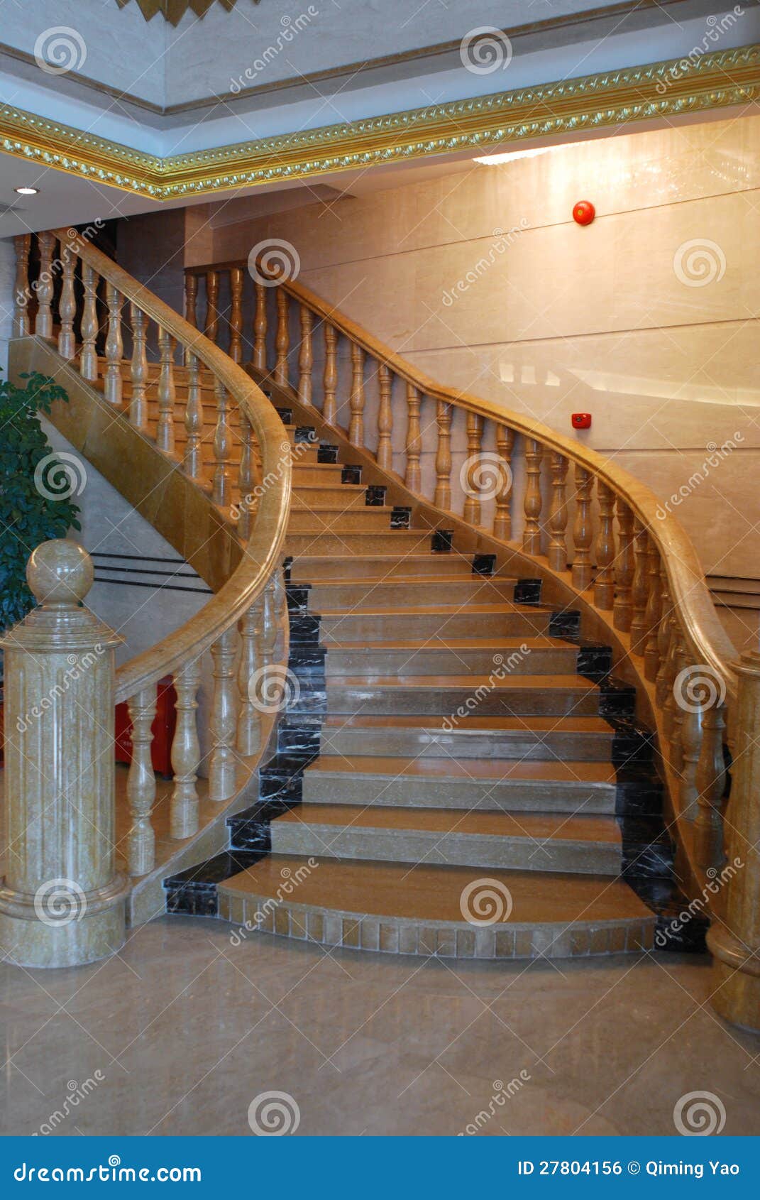 Stairs in the hotel stock photo. Image of high, contemporary - 27804156