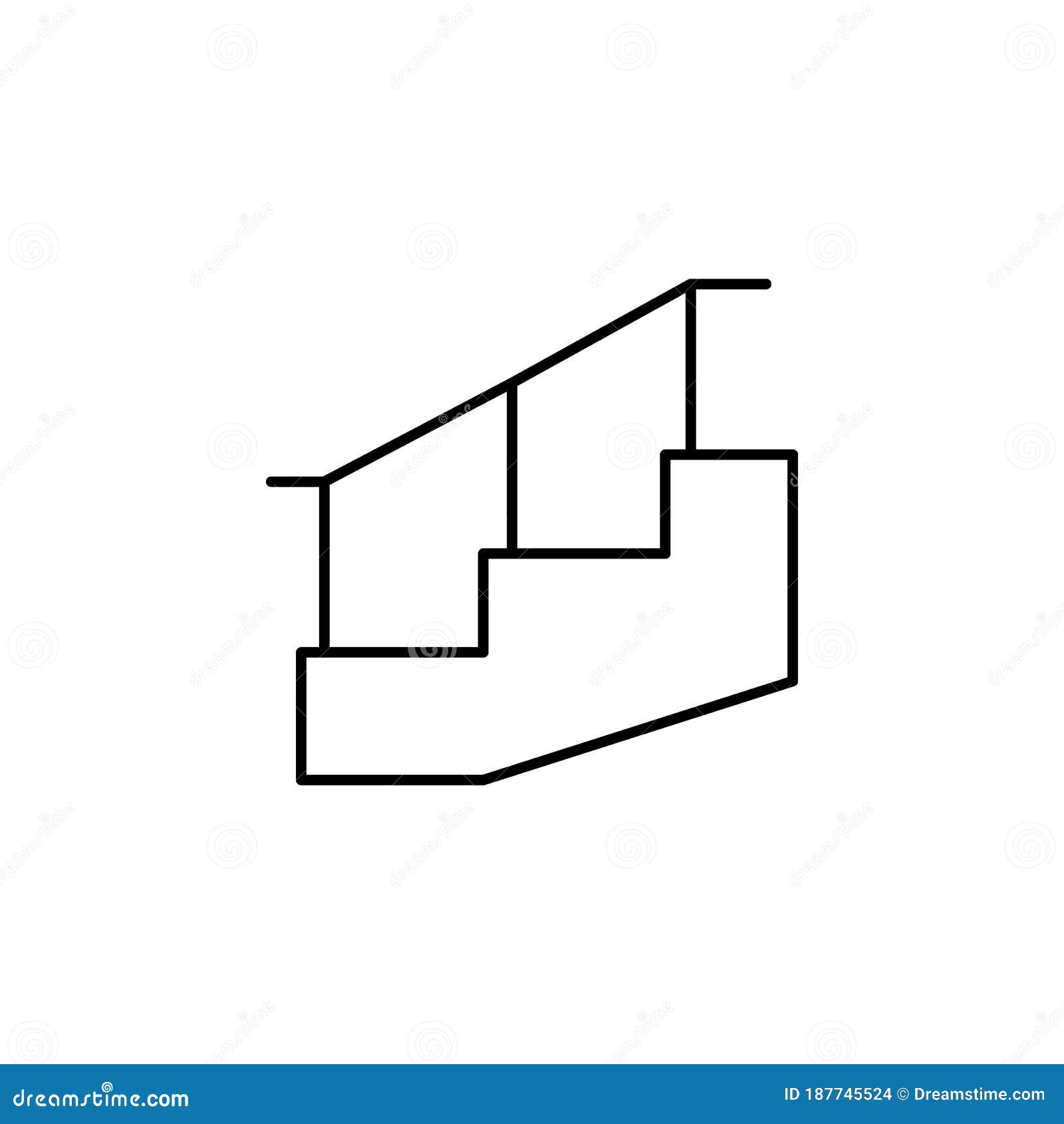 Stairs Icon. Element of Architecture Icon for Mobile Concept and Web ...