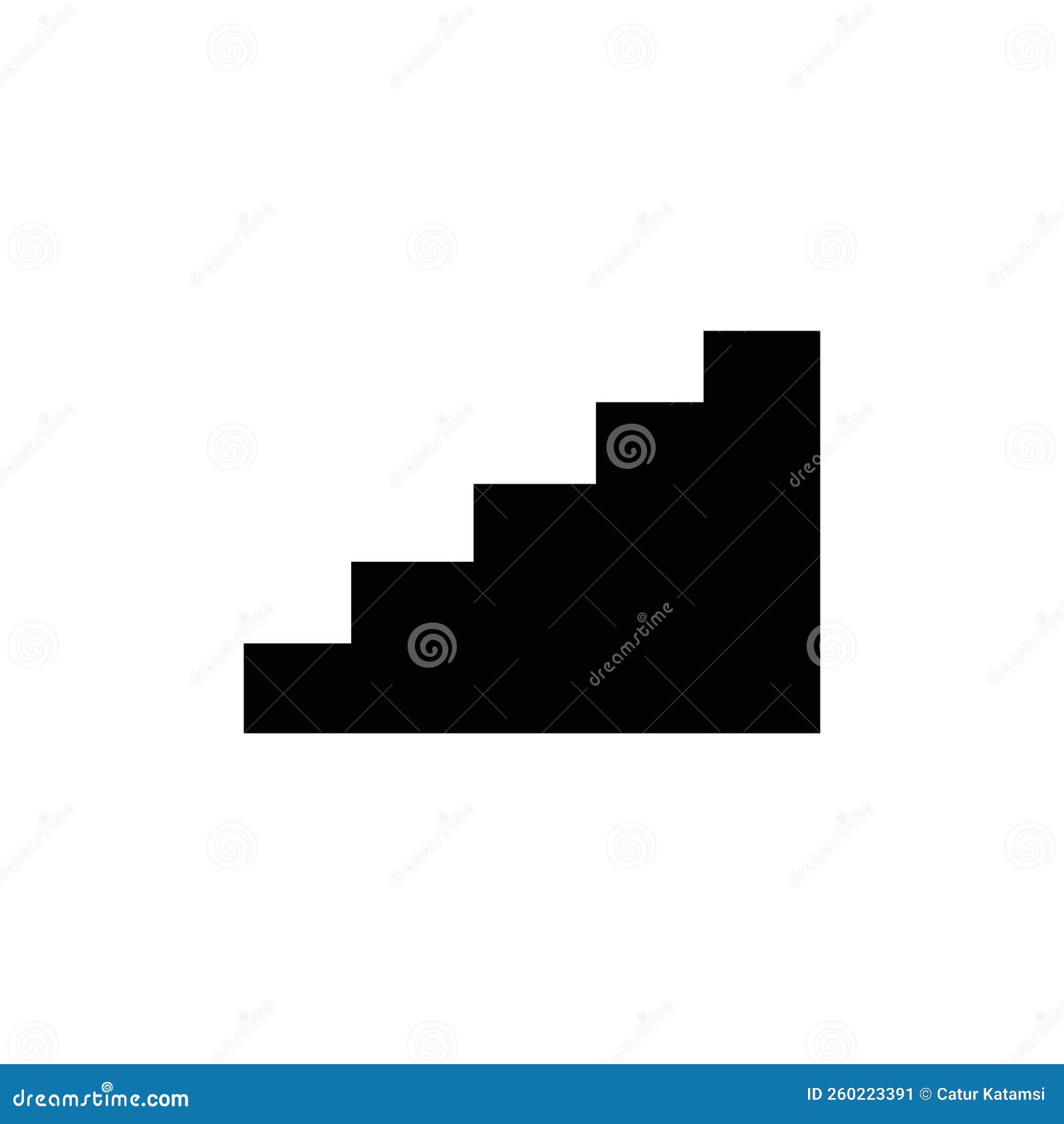 Stairs icon logo vector stock illustration. Illustration of stairway ...