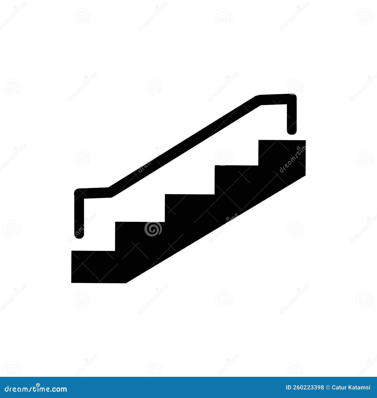 Stairs icon logo vector stock illustration. Illustration of ladder ...