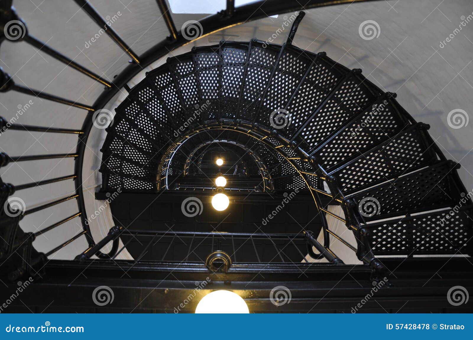 Stairs inside a lighthouse stock photo. Image of inside - 57428478