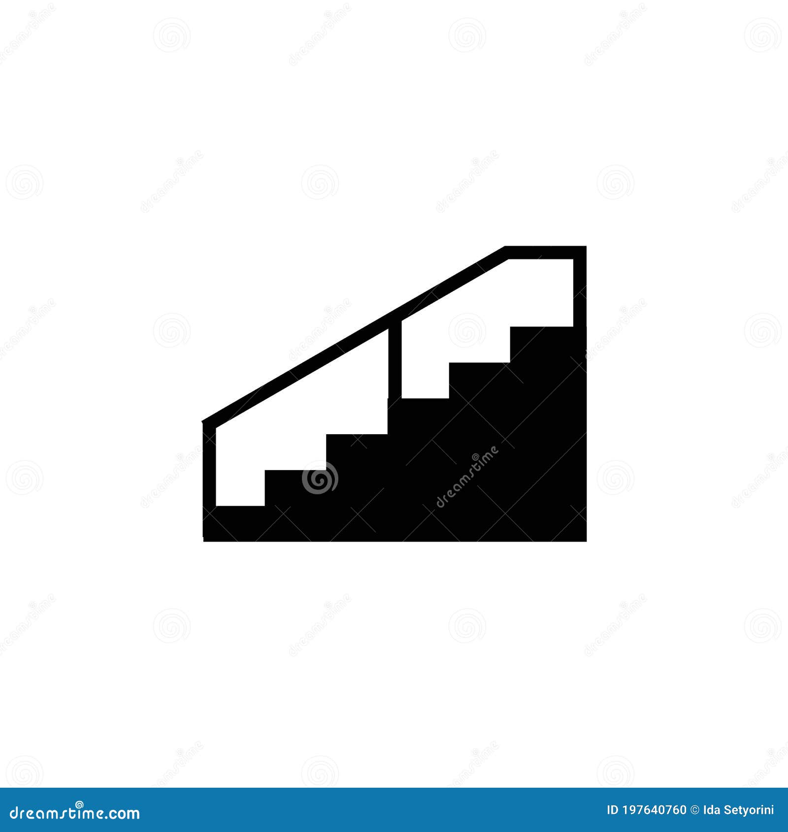 Stairs logo stock illustration. Illustration of internet - 197640760