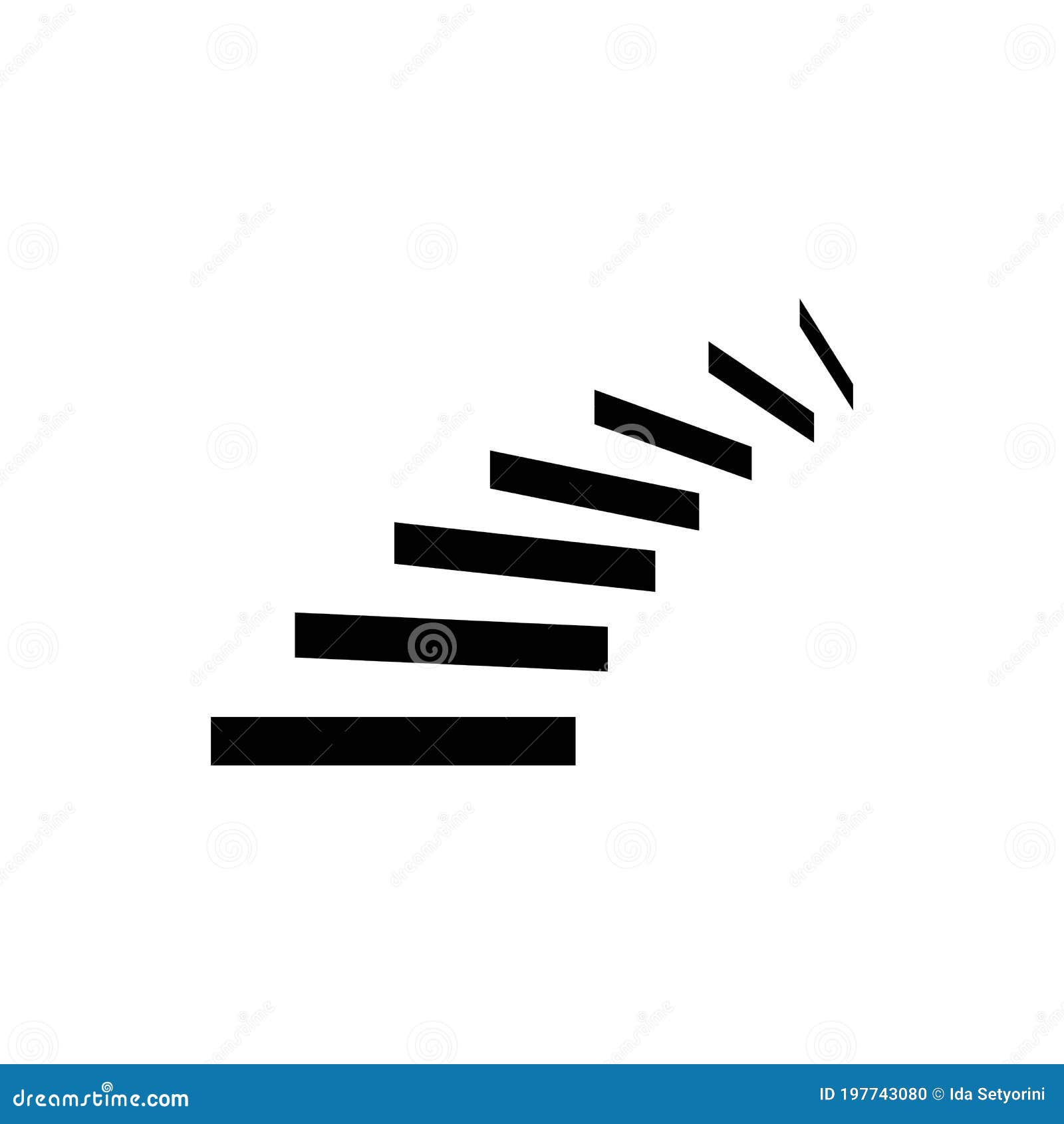Stairs logo stock vector. Illustration of career, business - 197743080