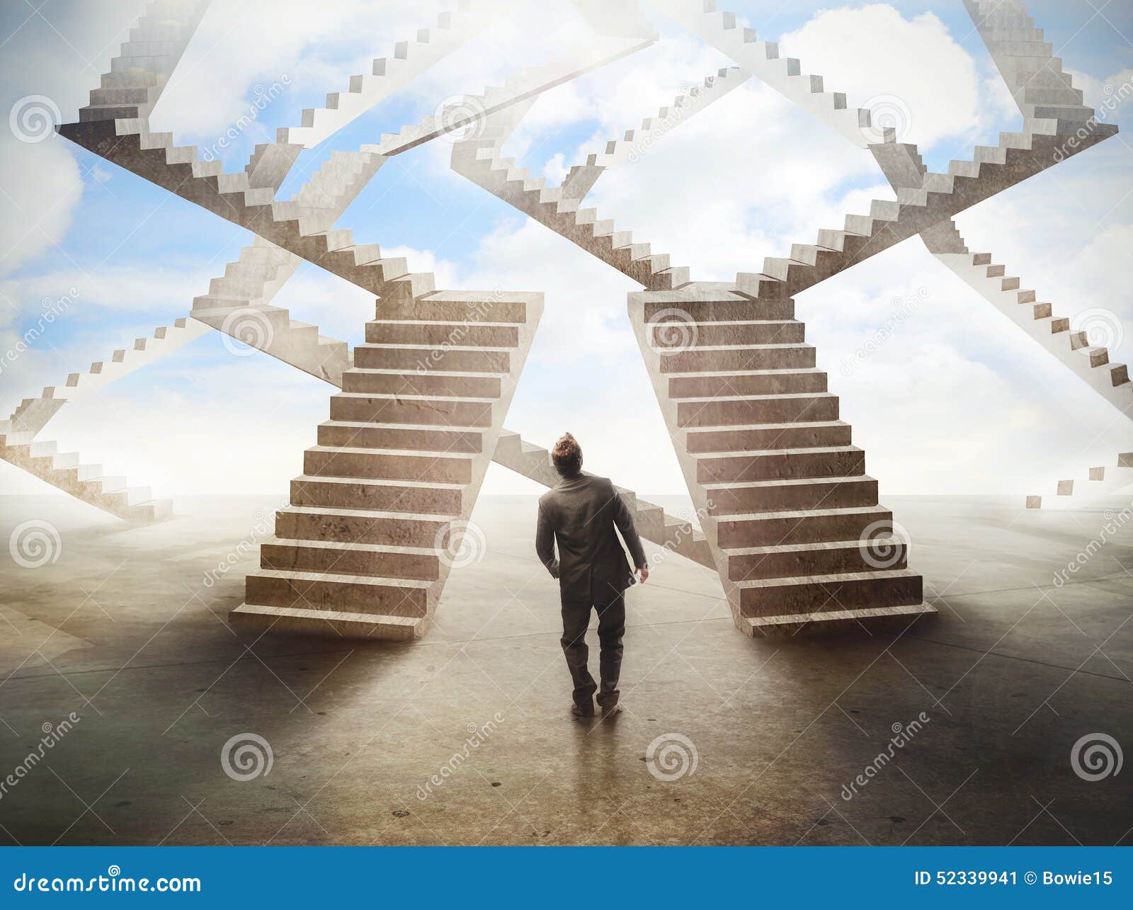 Stairs Maze Royalty-Free Stock Photo | CartoonDealer.com #52339941