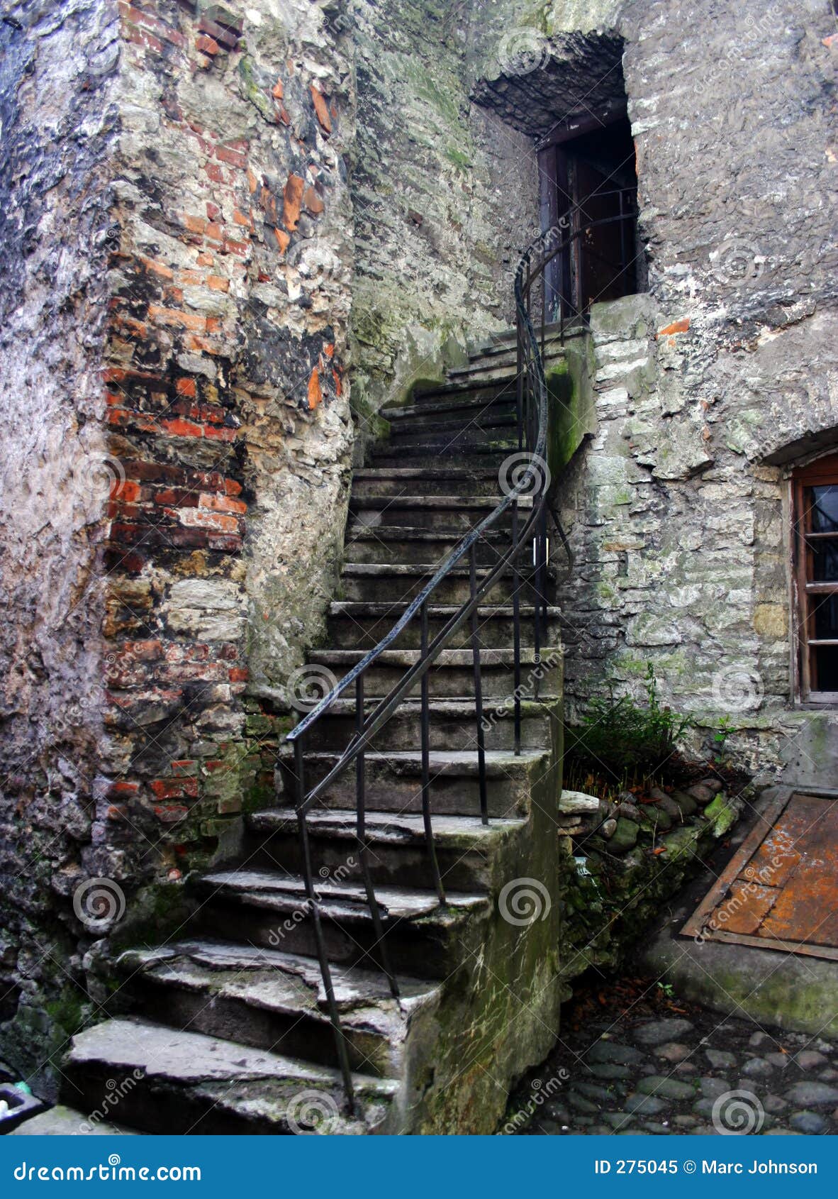 Stairs, Monastery stock image. Image of decay, ascend, stone - 275045