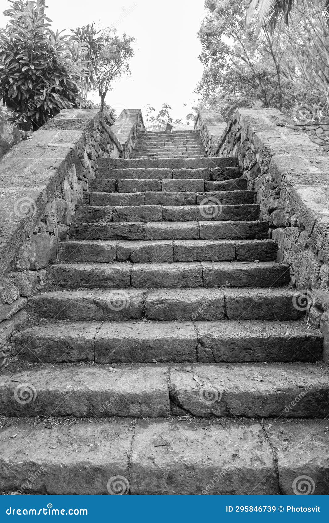 Stairs Path Outdoor. Grey Stairs Path. Way Up Stairs Path Structure ...