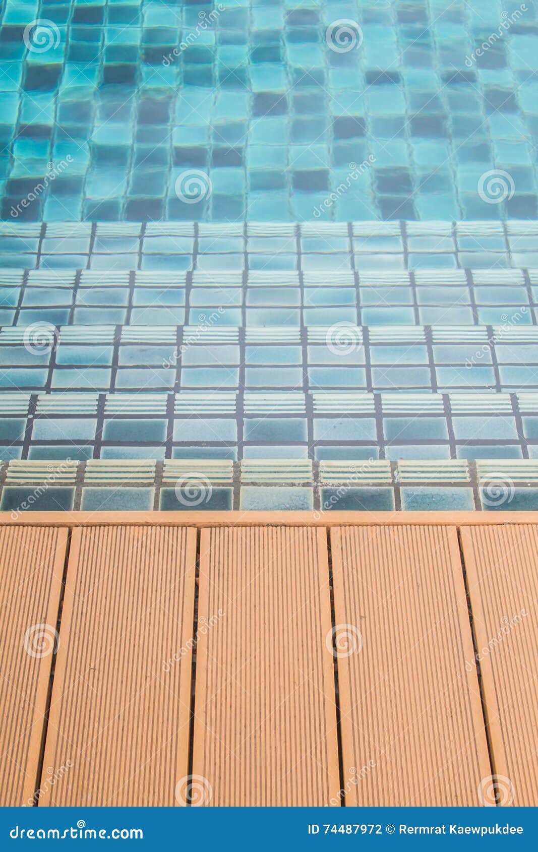 Stairs of the pool. stock photo. Image of nature, grey - 74487972