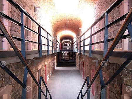 Stairs of prison stock image. Image of brighten, scenery - 17243593