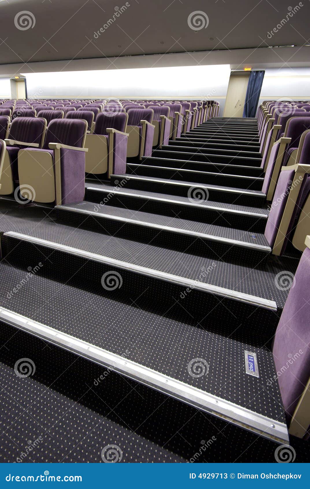 Stairs and Seats in the Auditorium Stock Image - Image of room, lecture ...