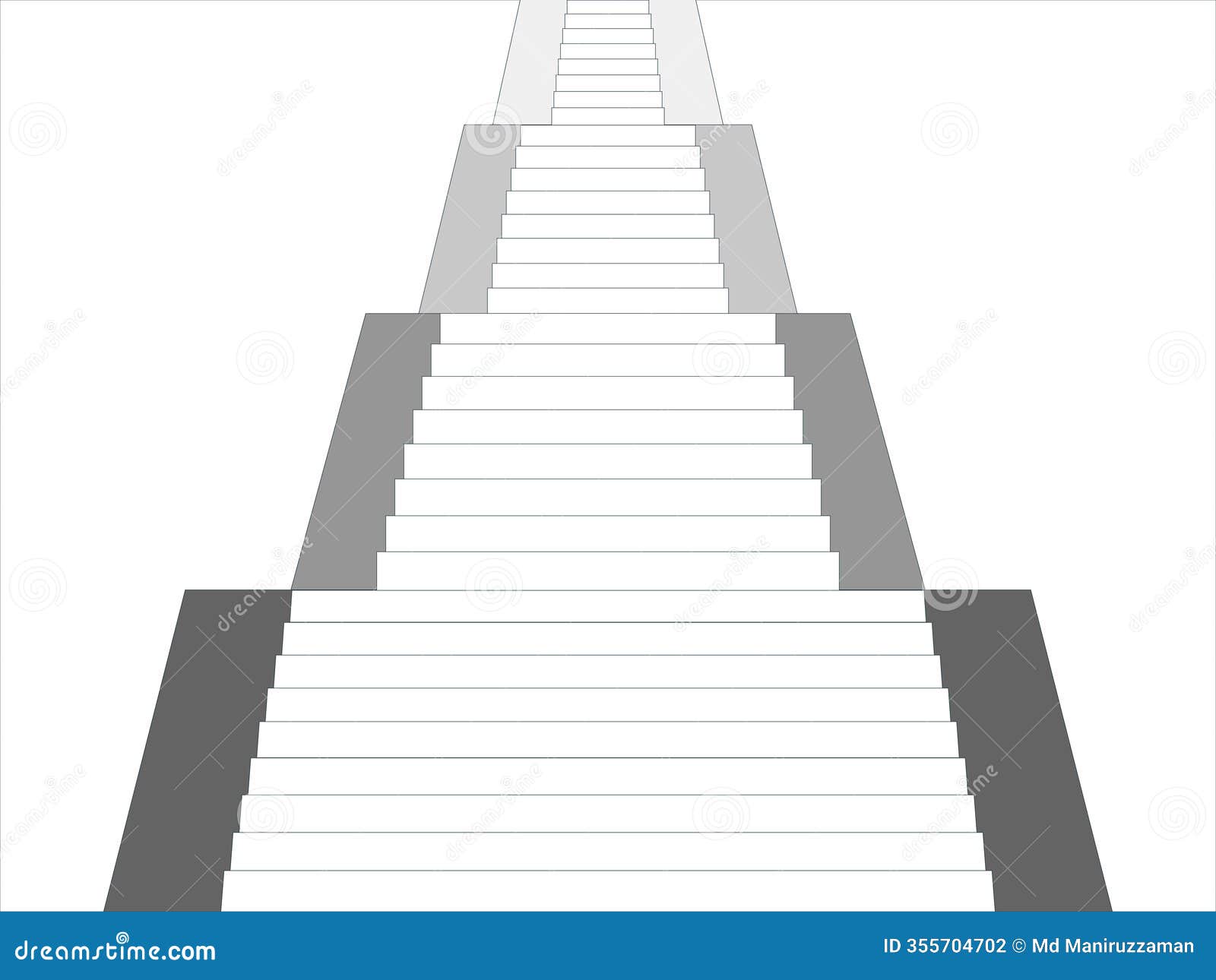 Stairs Step by Step Up Target Future Design Vector Stock Vector ...