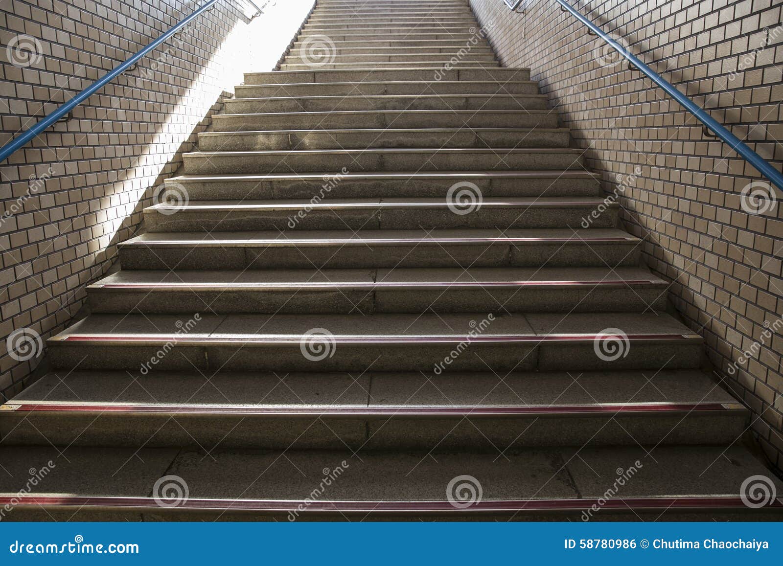 Stairs in a Subway Station in Japan Stock Photo - Image of gothic ...