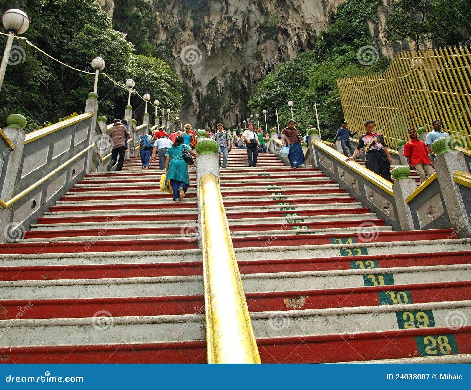 Stairs To Batu Caves Temple Editorial Photography - Image of count ...