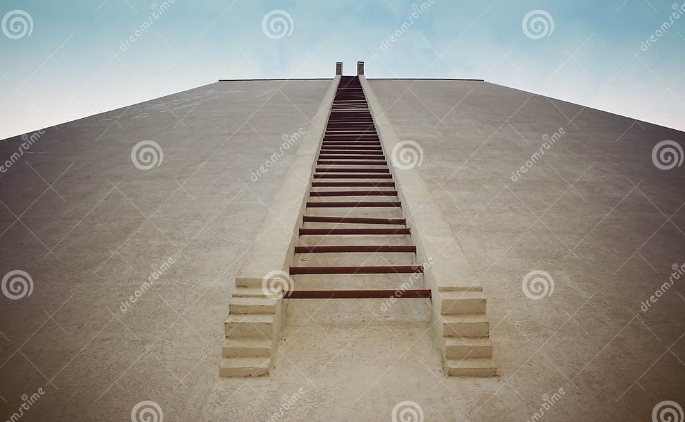 Stairs to infinity stock image. Image of inspired, building - 84807561