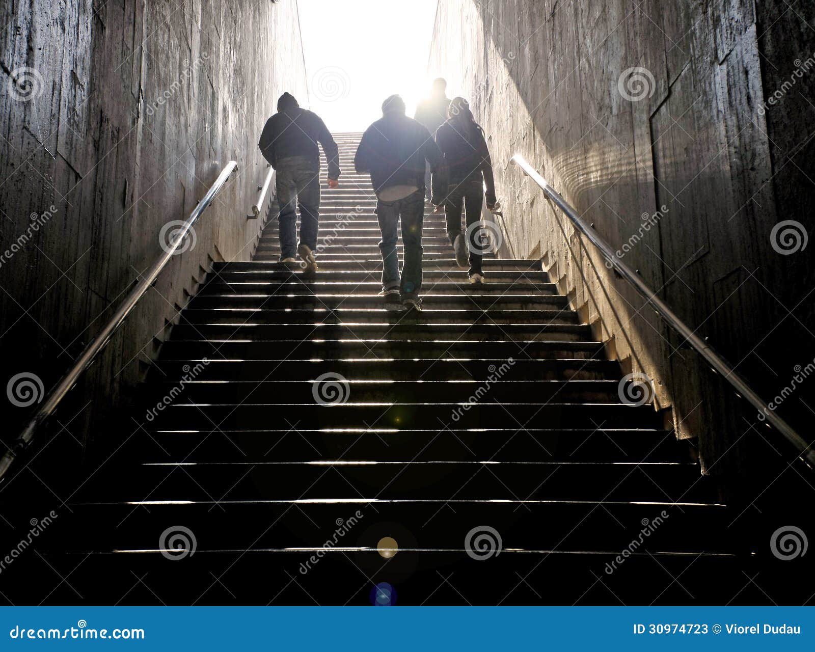 Stairs to light stock image. Image of people, hope, walking - 30974723