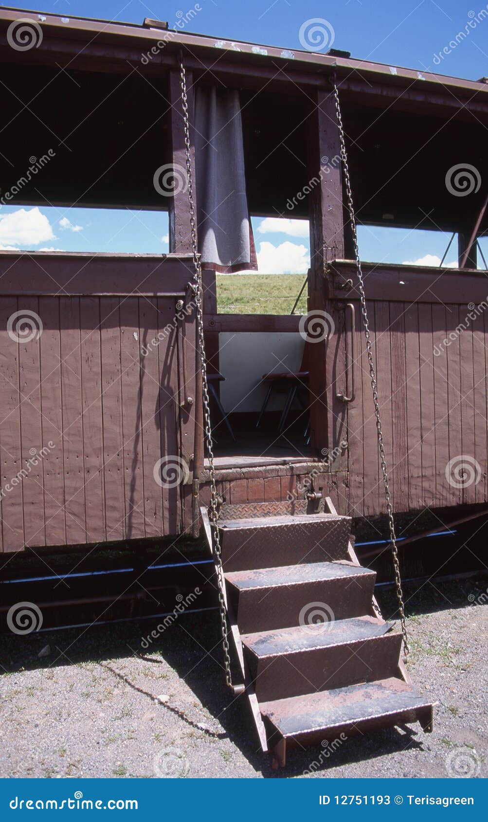 Stairs to the Scenic Car stock image. Image of track - 12751193