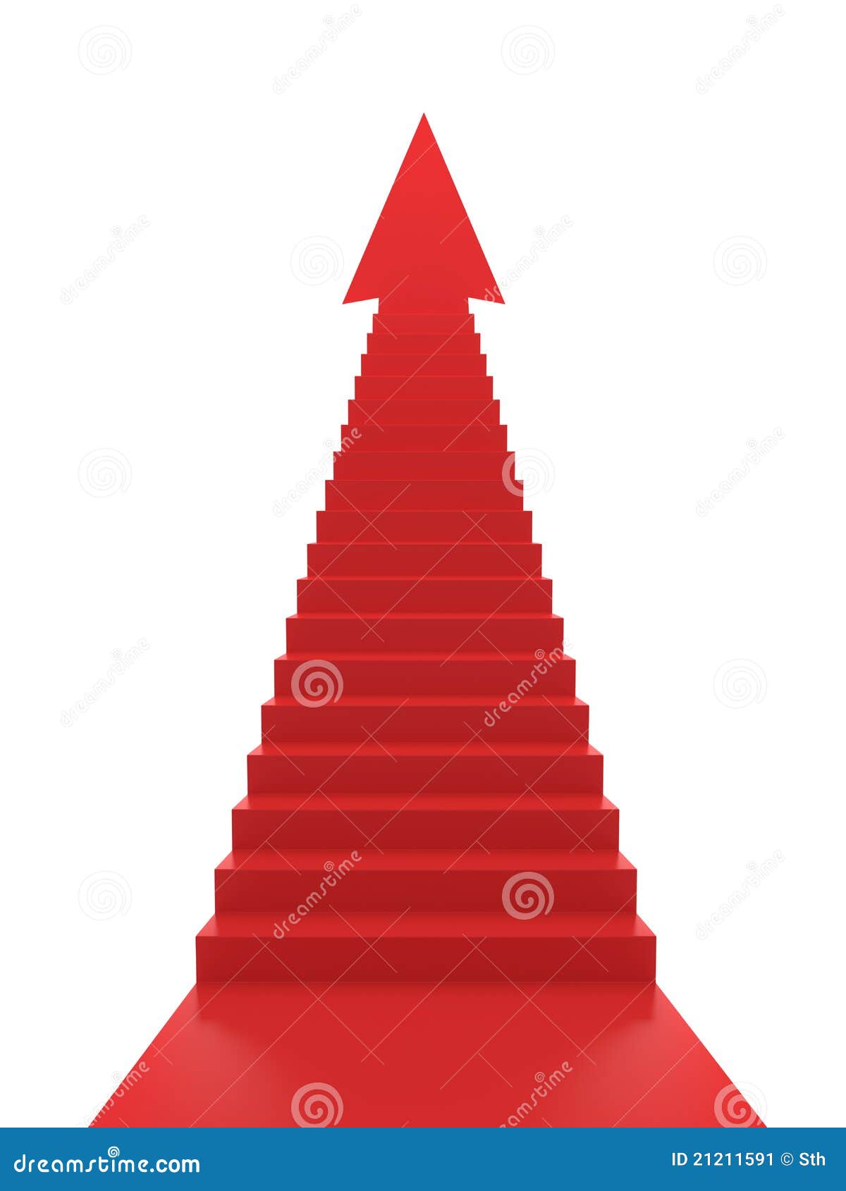 Stairs to Success stock illustration. Illustration of career - 21211591