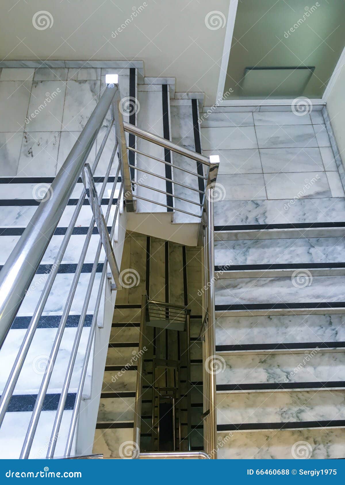 Stairs, Top View, Perspective Stock Photo - Image of infinity, granite ...