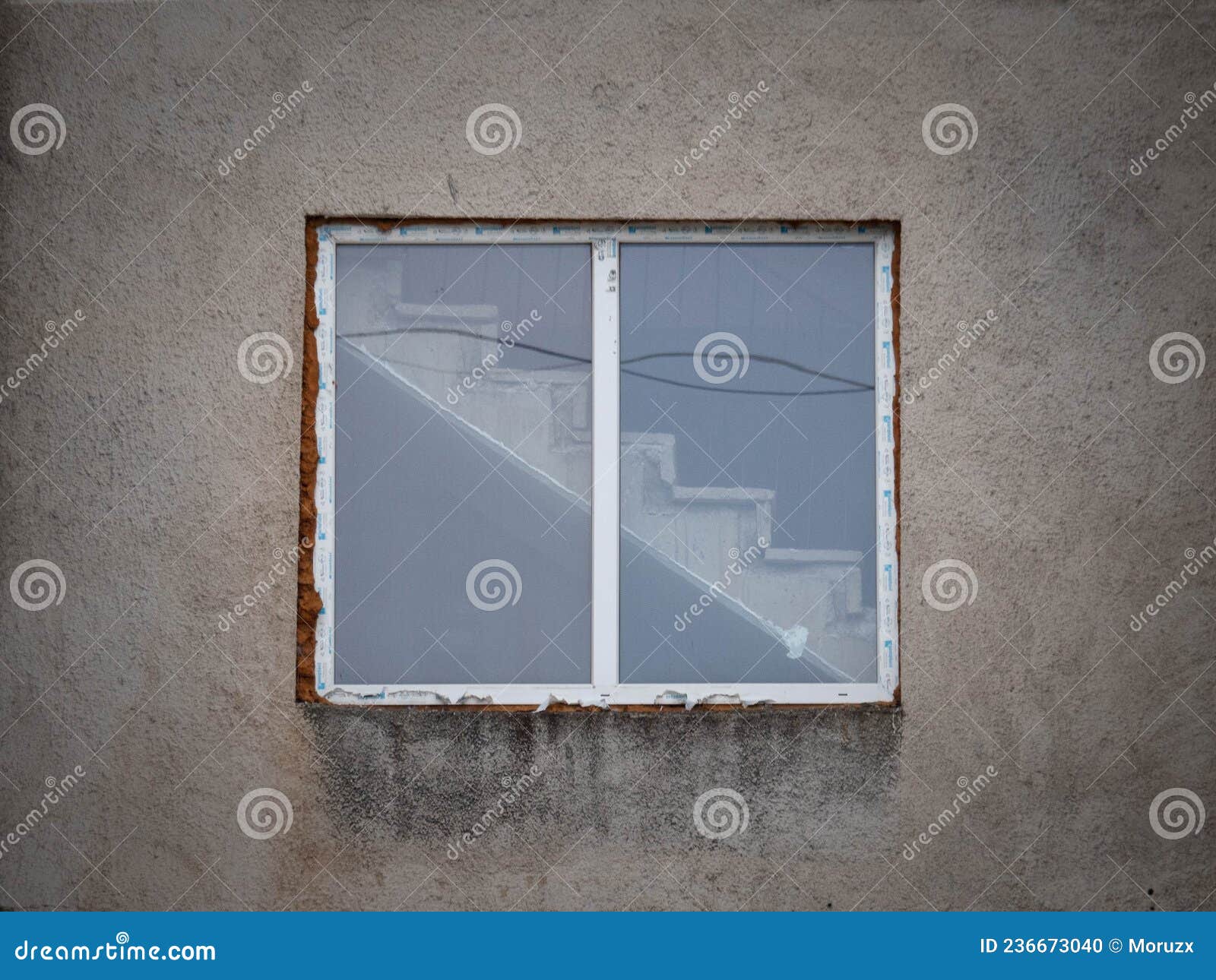 Stairs window. stock photo. Image of climbing, abstract - 236673040