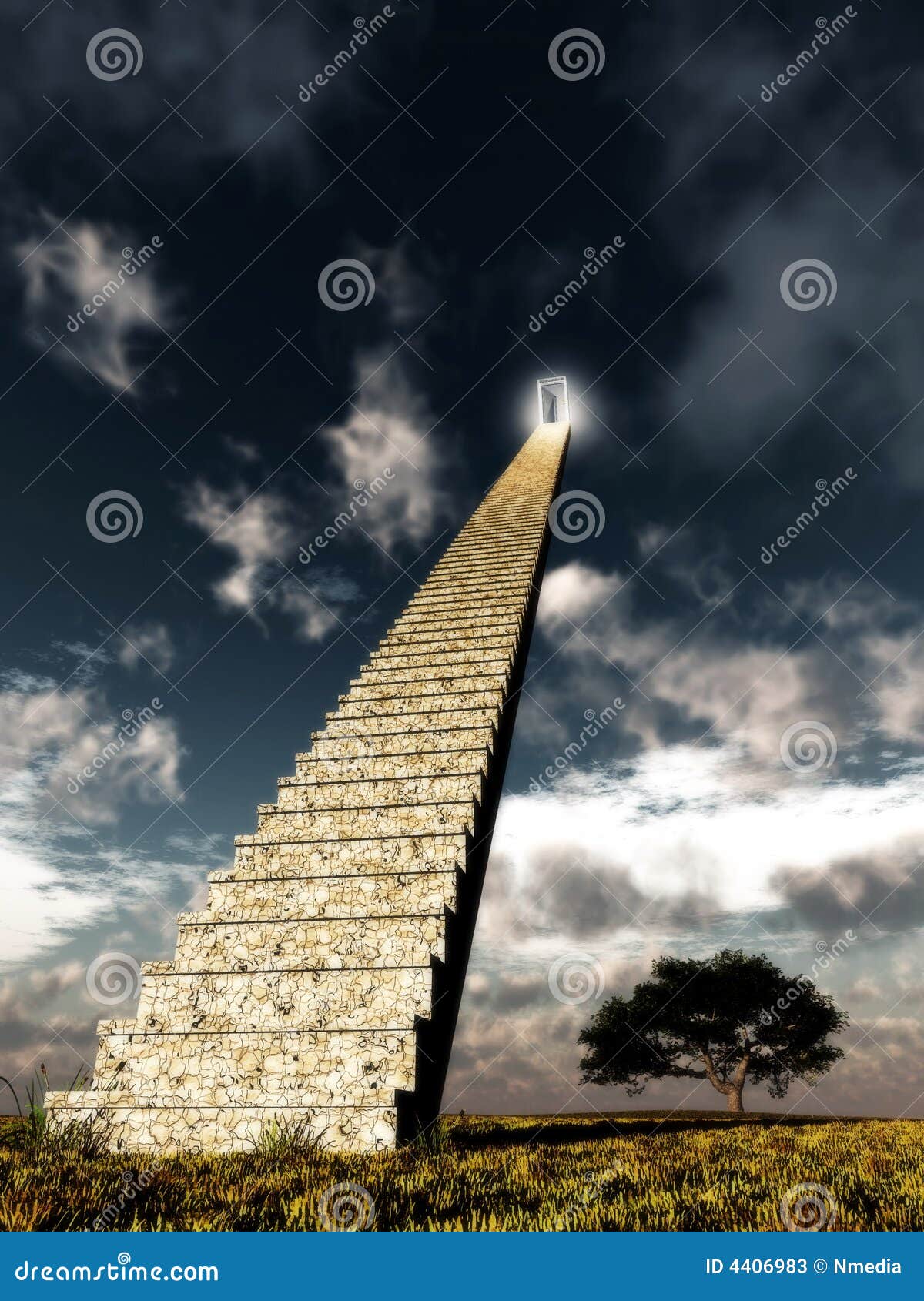 A stairway stock image. Image of life, peace, heaven, explore - 4406983