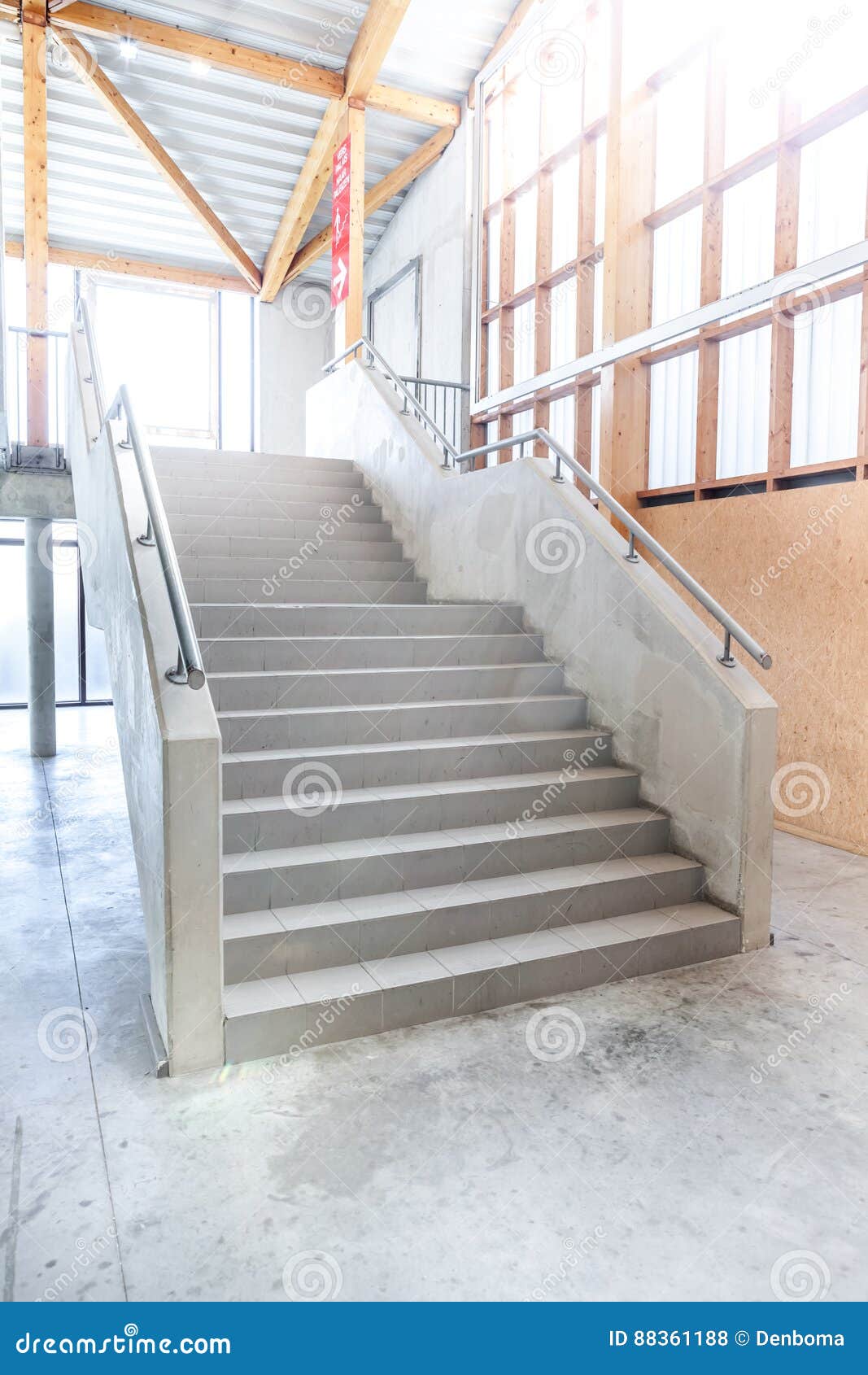 Stairway in building stock photo. Image of concept, business - 88361188