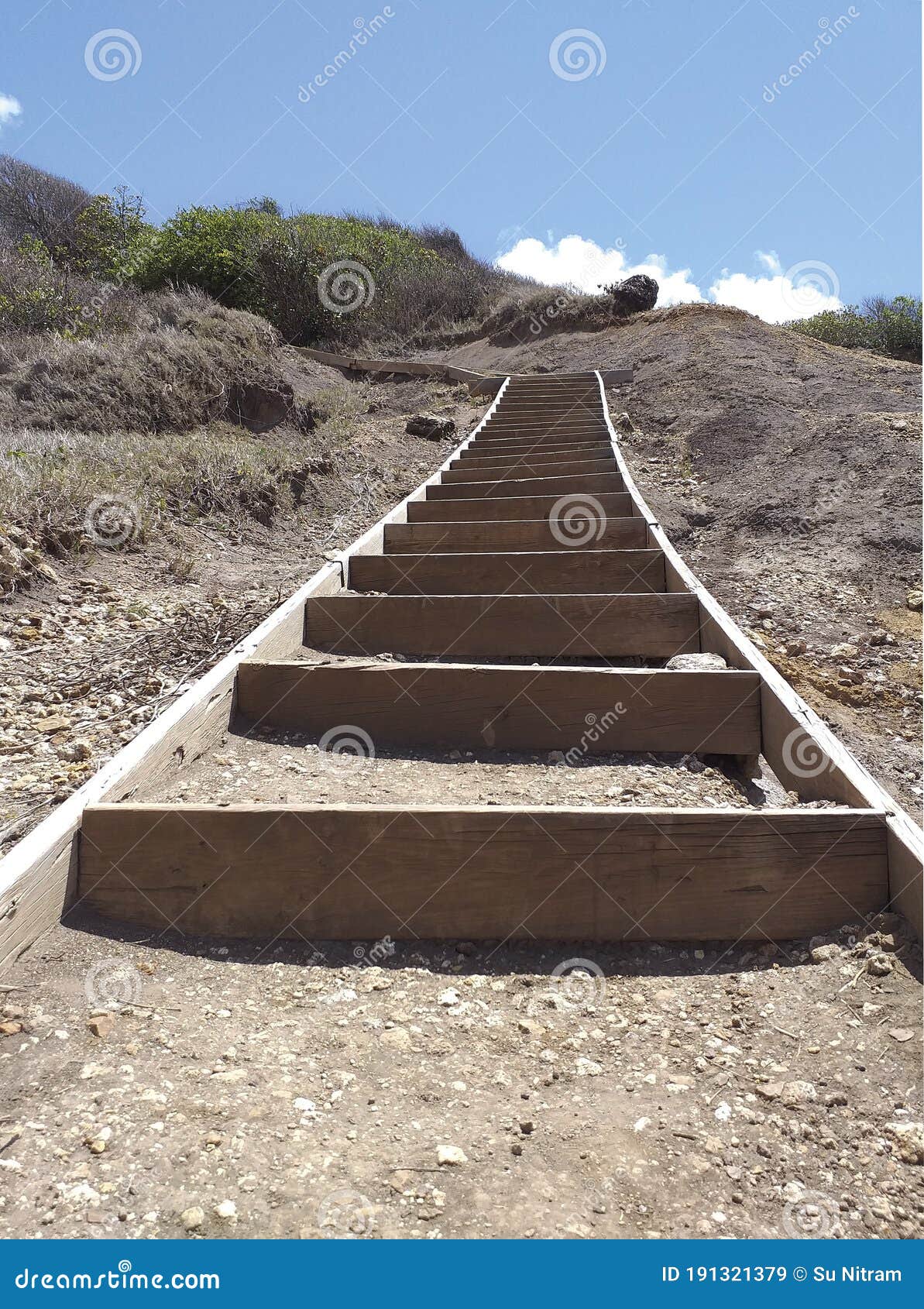 A Stairway Composed of a Series of Parallel Cor-ten Risers Set into the ...