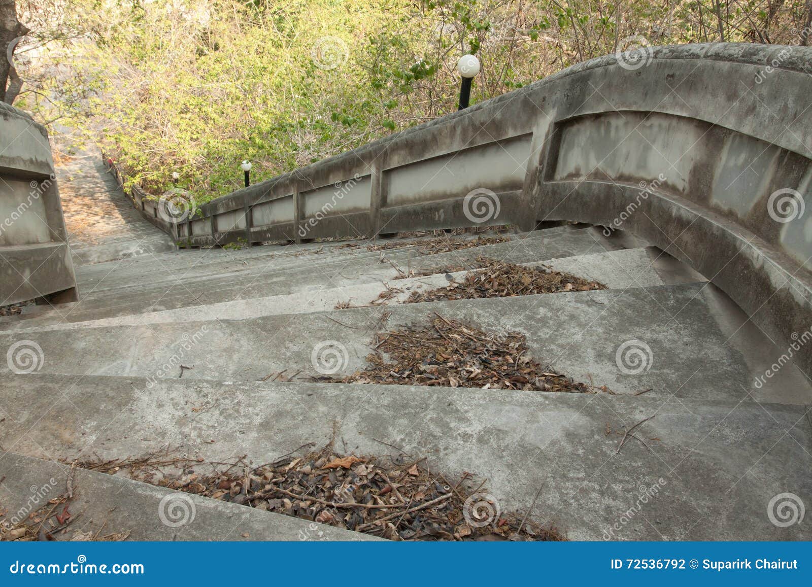 Stairway down to ground stock photo. Image of landscape - 72536792