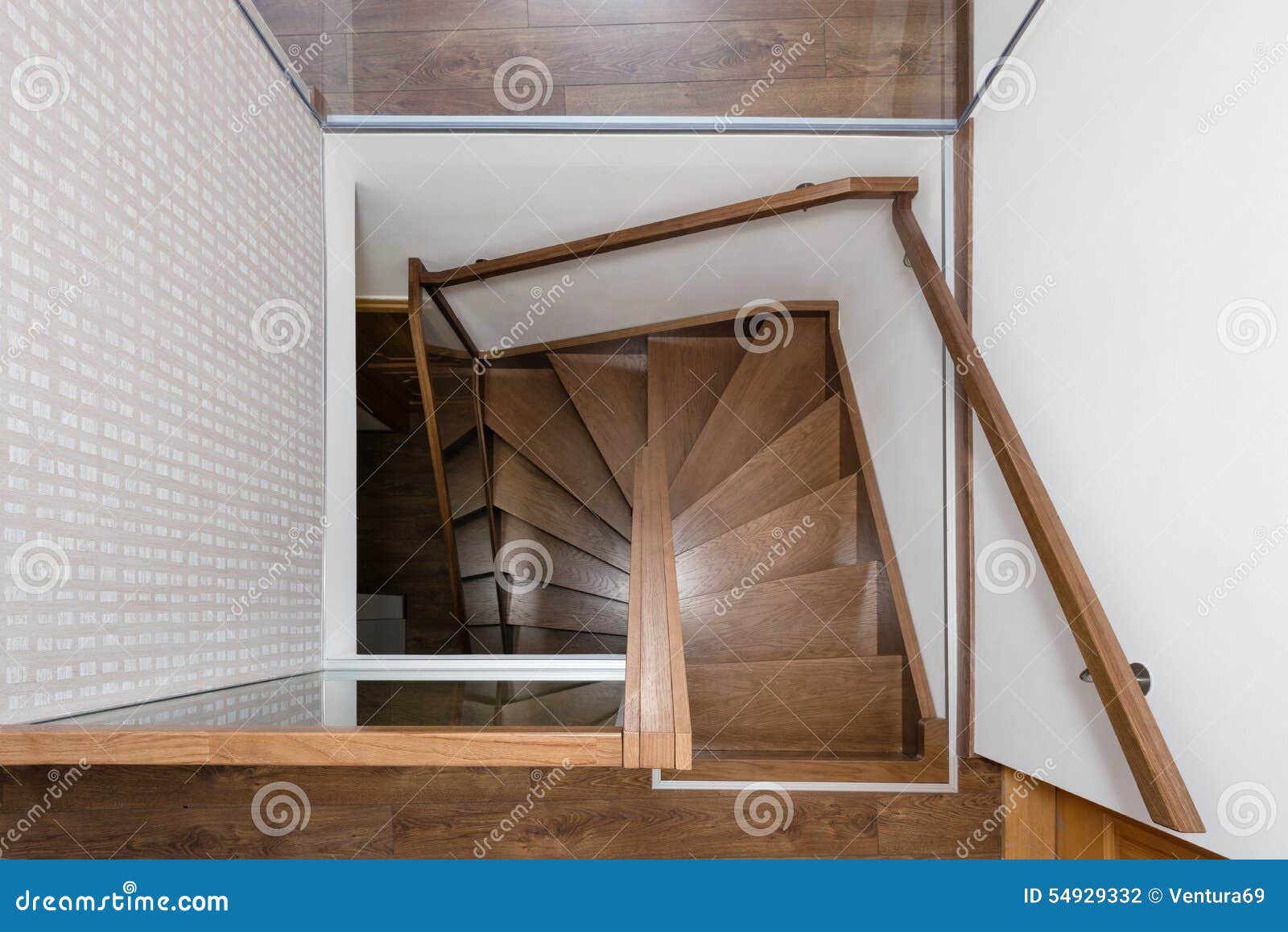 Stairway in a Modern Apartment Stock Photo - Image of contemporary ...