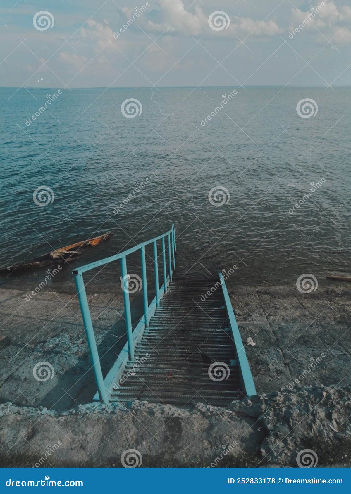 Stairway to Infinity stock photo. Image of wave, nature - 252833178