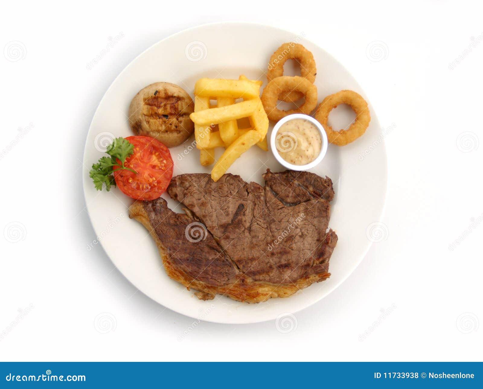 Stake stock photo. Image of lamb, meal, frenchfries, food - 11733938