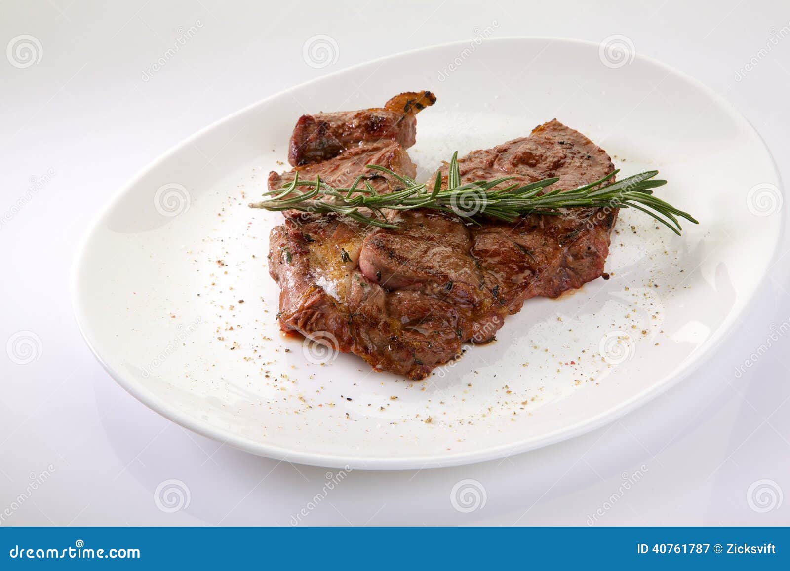 Stake stock image. Image of gourmet, diet, nutrition - 40761787
